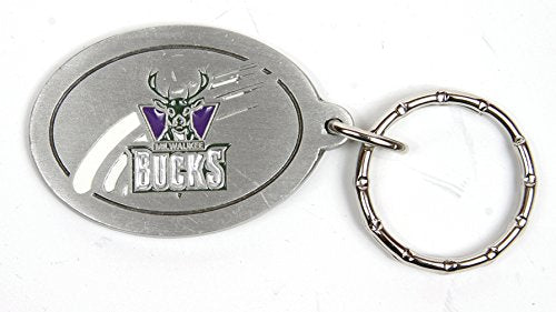 Milwaukee Bucks NBA Keychain & Keyring - Pewter – DiscountedKeychains.com